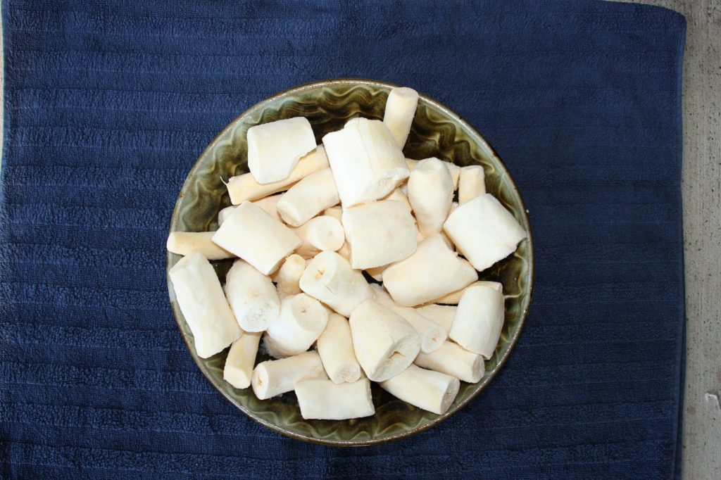 kapilou.com.au | Peeled and Cut Cassava (Tapioca)